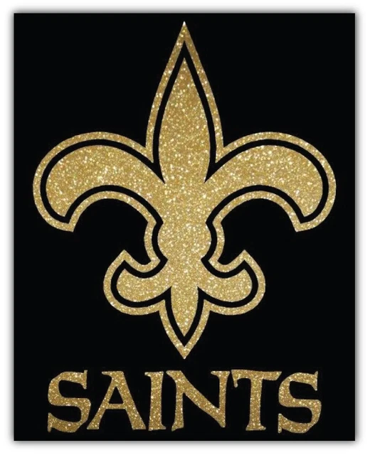 DOPASTICKER New Orleans Saints Football Logo Sport Car Sticker Phone ...