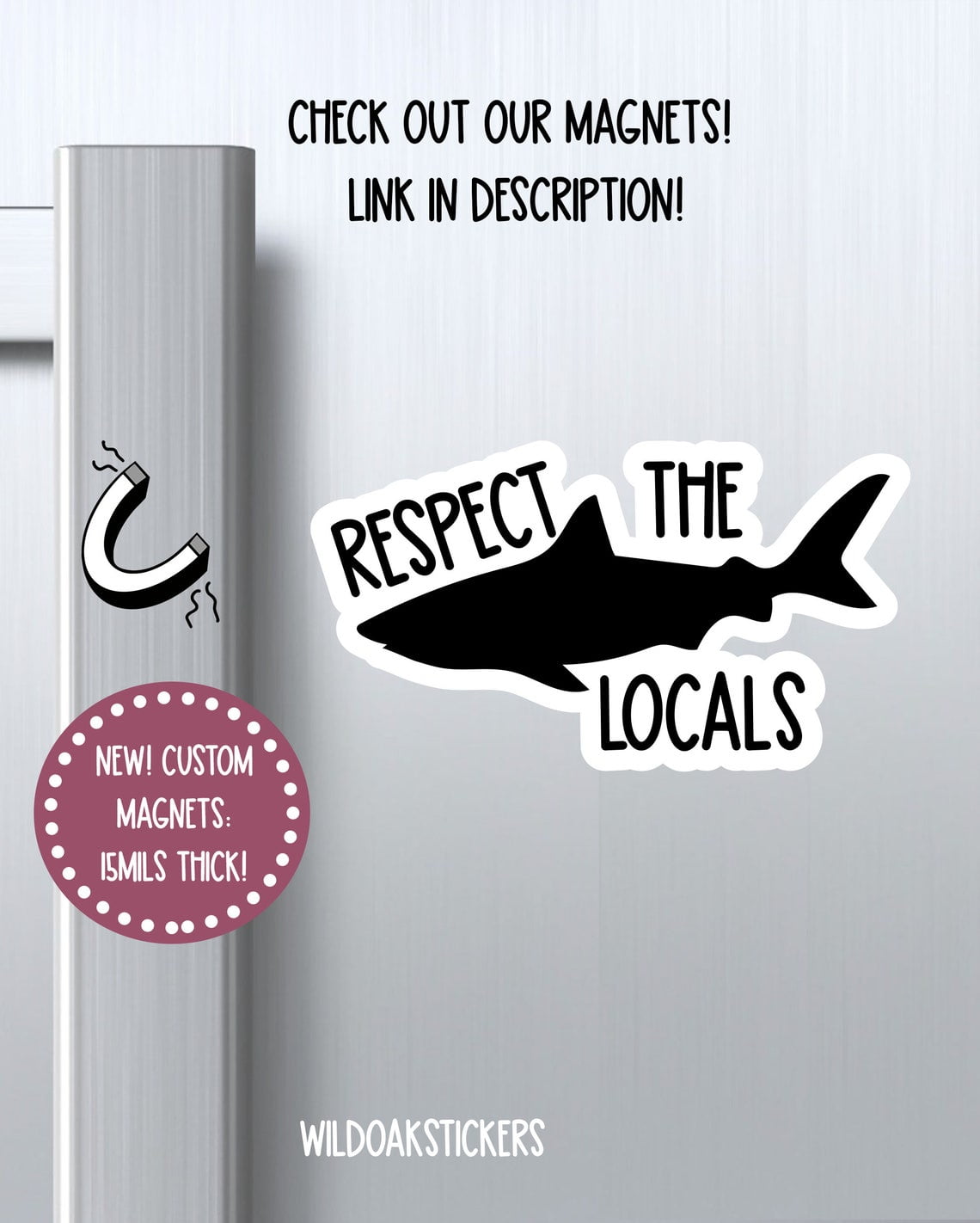 DOPASTICKER New Respect The Sharks Sticker, Shark Sticker, Shark ...