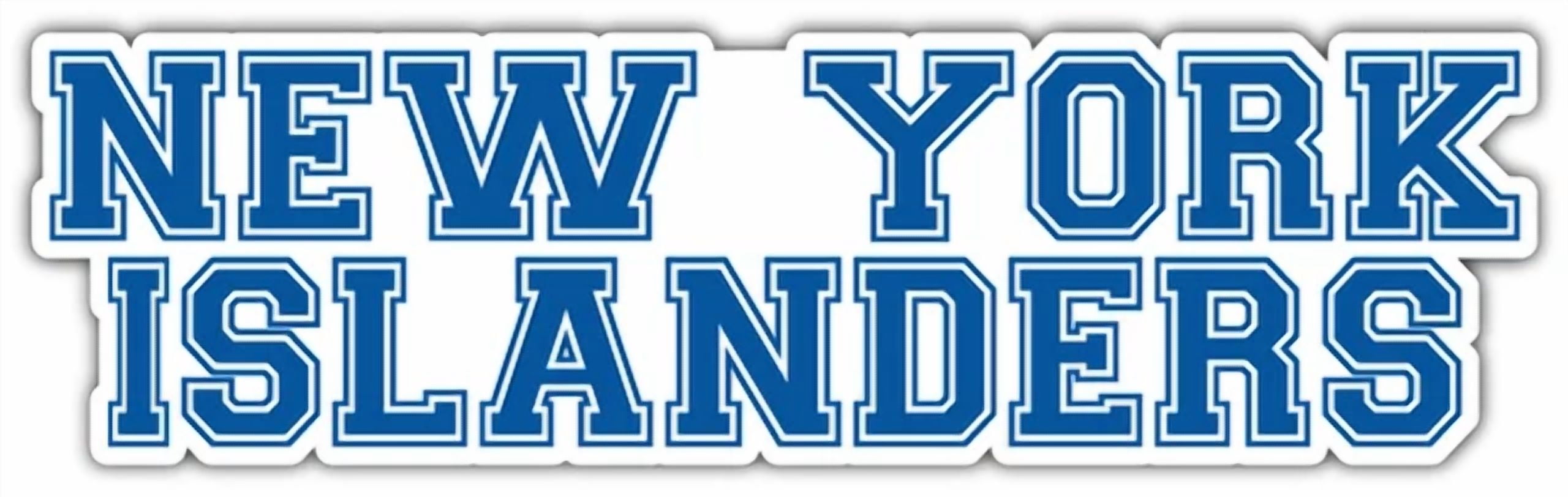 DOPASTICKER New York Islanders Sport Car Sticker Phone Water Bottle ...