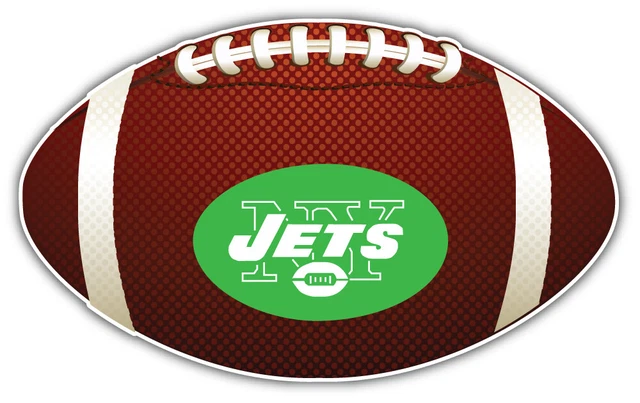 DOPASTICKER New York Jets Football Sport Logo Car Sticker Phone Water ...