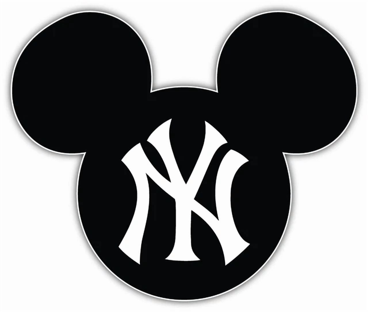 DOPASTICKER New York Yankees Baseball Sport Logo Car Sticker Phone ...
