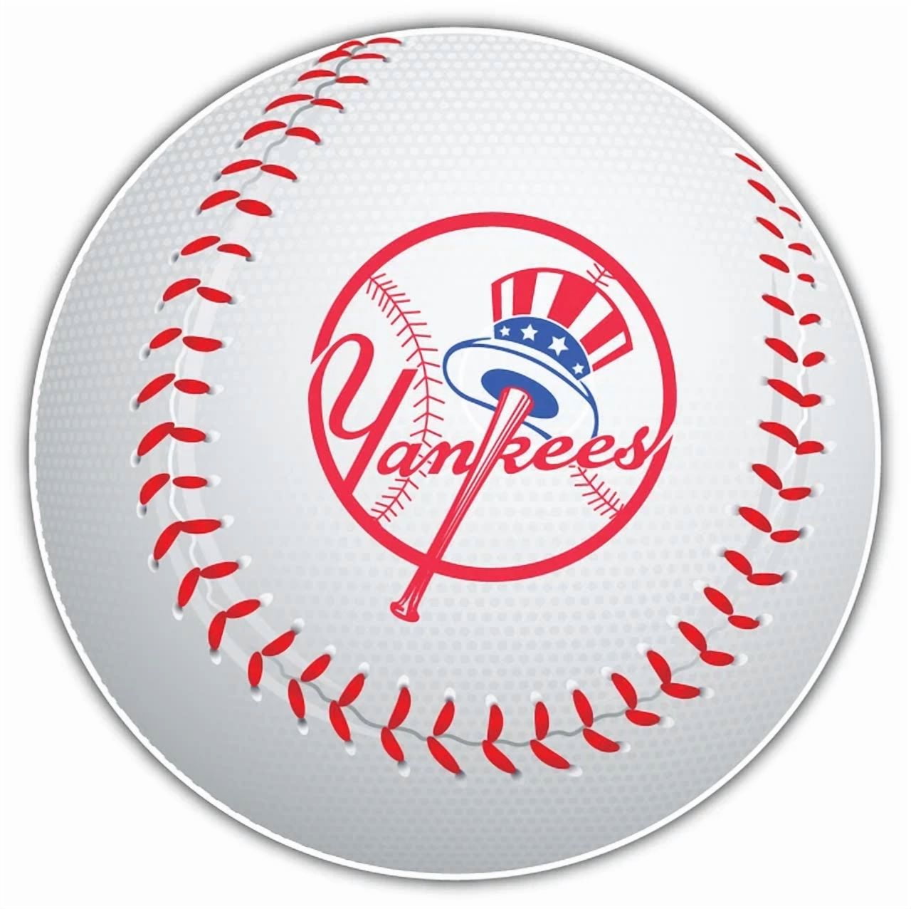 DOPASTICKER New York Yankees Baseball Sport Logo Car Sticker Phone ...