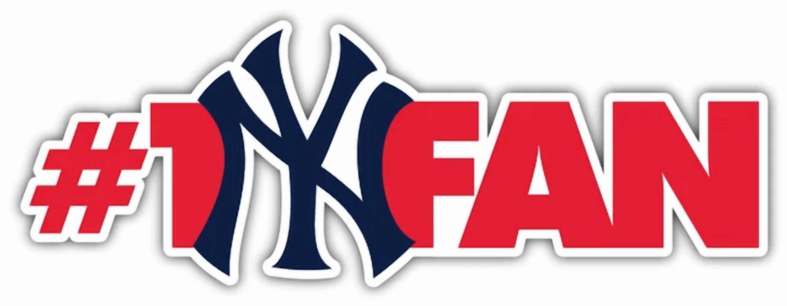 DOPASTICKER New York Yankees Baseball Sport Logo Car Sticker Phone ...