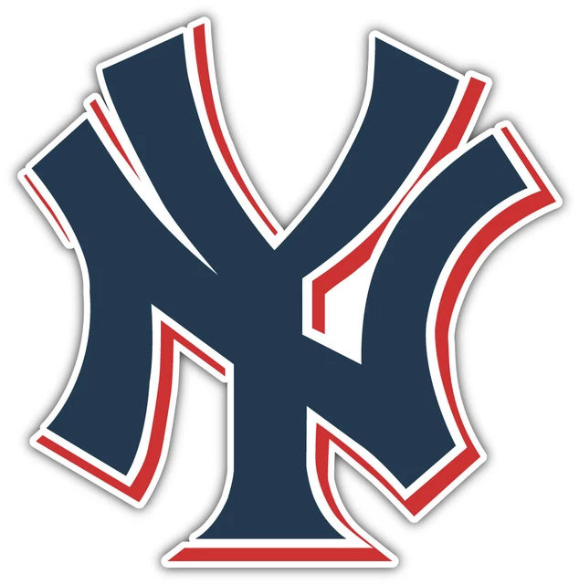 DOPASTICKER New York Yankees Baseball Sport Logo Car Sticker Phone ...