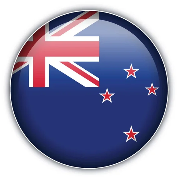 DOPASTICKER New Zealand Flag Label Car Sticker Phone Decal Water Bottle ...
