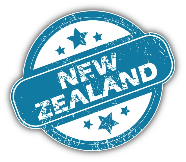 DOPASTICKER New Zealand Grunge Car Sticker Phone Decal Water Bottle ...