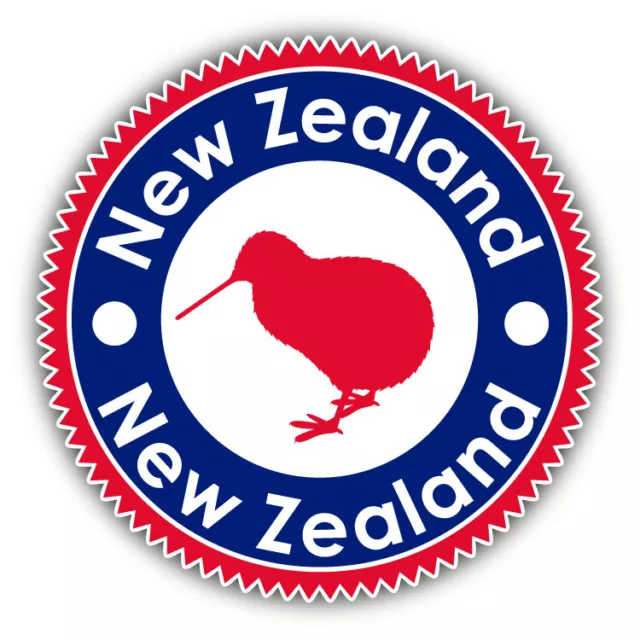 DOPASTICKER New Zealand Kiwi Bird Label Car Sticker Phone Decal Water ...
