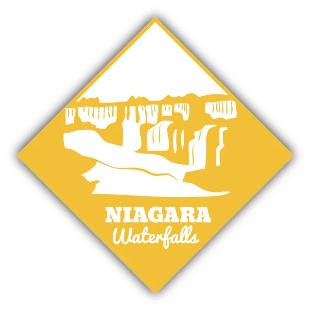 DOPASTICKER Niagara Waterfalls Travel Sticker Decal Phone Decal Water ...