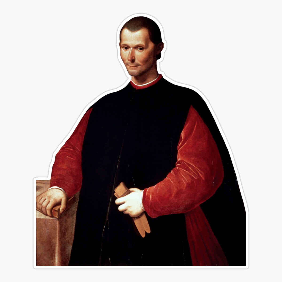 DOPASTICKER Niccolã² Machiavelli Sticker, Phone Sticker Water Bottle ...