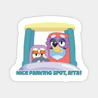 DOPASTICKER Nice Parking Spot, Rita! Decorative Laptop, Phone Stickers ...