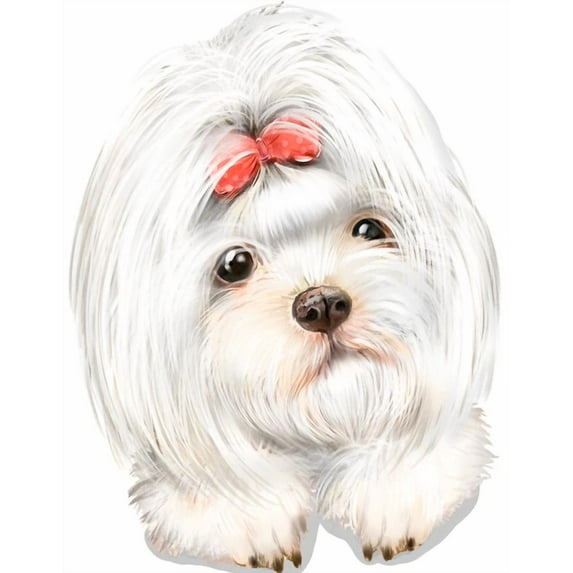 DOPASTICKER Niedlicher Hunde Auto Aufkleber Hunde Sticker Phone Sticker ...