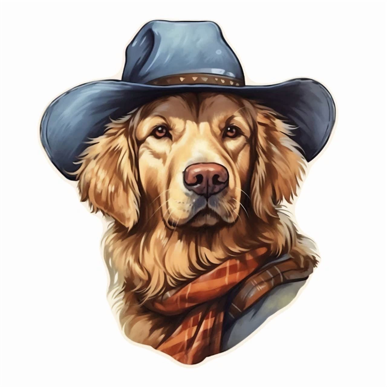 DOPASTICKER Niedlicher Hunde Auto Aufkleber Hunde Sticker Phone Sticker ...