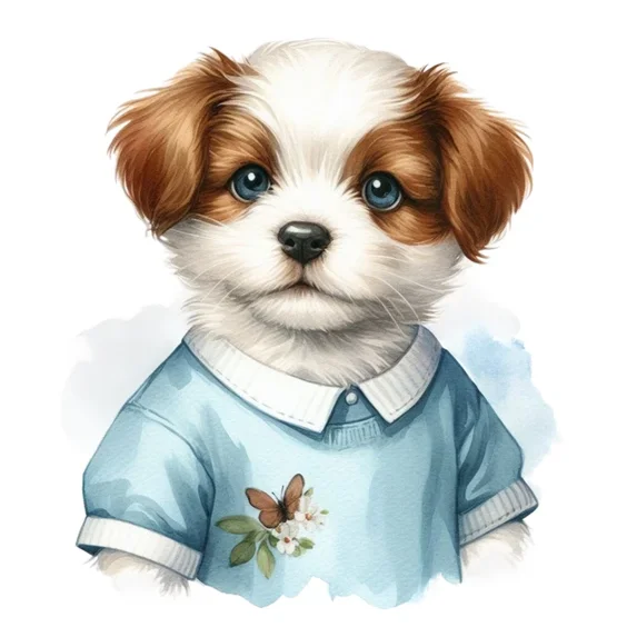 DOPASTICKER Niedlicher Hunde Auto Aufkleber Hunde Sticker Phone Sticker ...