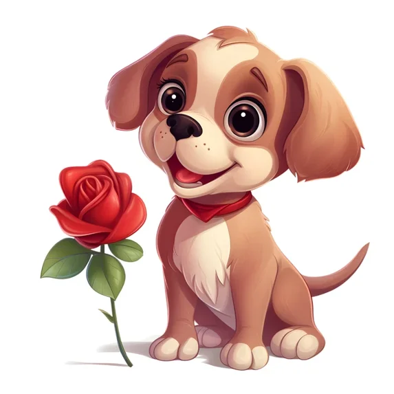 DOPASTICKER Niedlicher Hunde Auto Aufkleber Hunde Sticker Phone Sticker ...