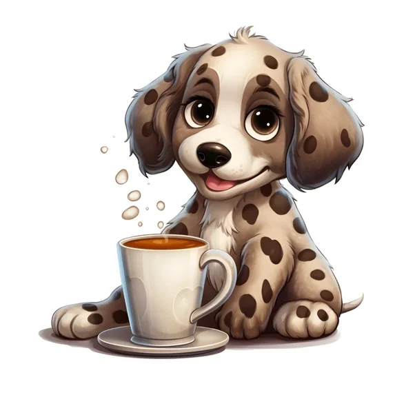 DOPASTICKER Niedlicher Hunde Auto Aufkleber Hunde Sticker Phone Sticker ...