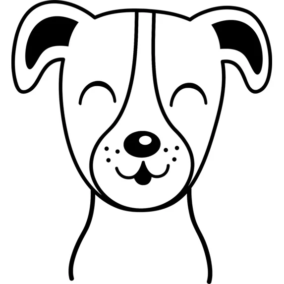 DOPASTICKER Niedlicher Hunde Auto Aufkleber Hunde Sticker Phone Sticker ...