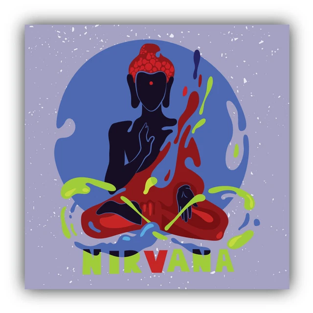 DOPASTICKER Nirvana Sticker Car Phone Water Bottle Stickers, Cars ...