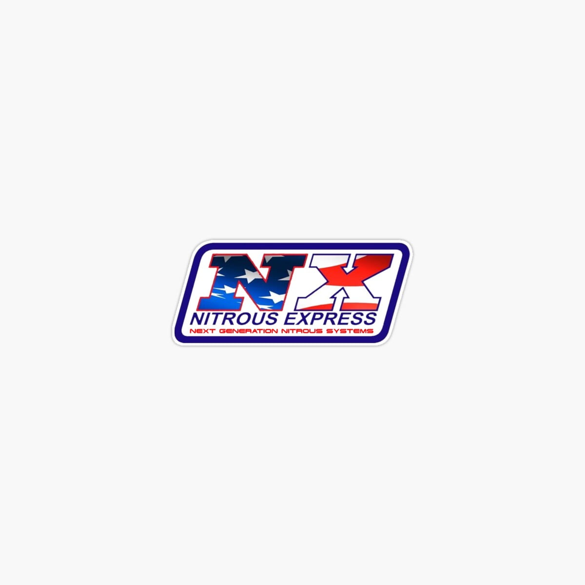 DOPASTICKER Nitrous Express Nitrous Oxide Sticker, Phone Sticker Car ...