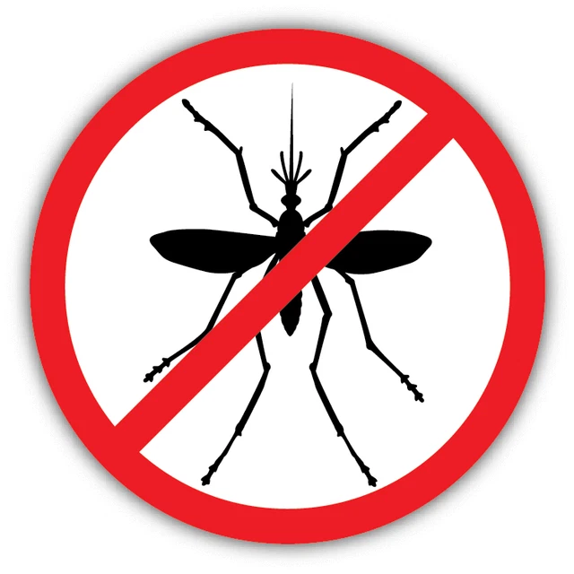 DOPASTICKER No Insect Ban Stop Sticker Decal Phone Decal Water Bottle ...
