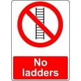 DOPASTICKER No Ladders Osha Sticker Safety Sign Usa Made Decorative ...