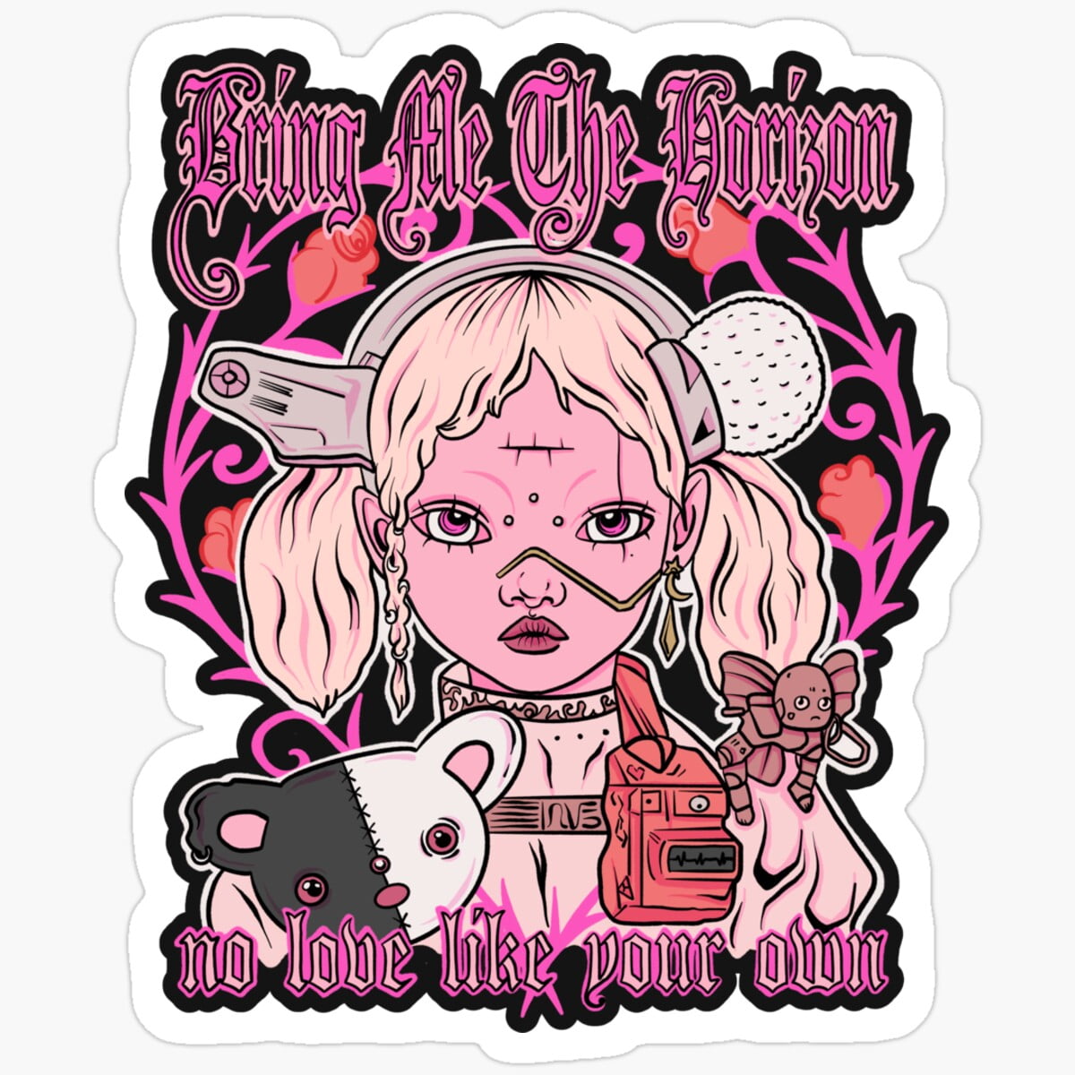 DOPASTICKER No Love Like Your Own Sticker Waterproof Sticker For Water ...