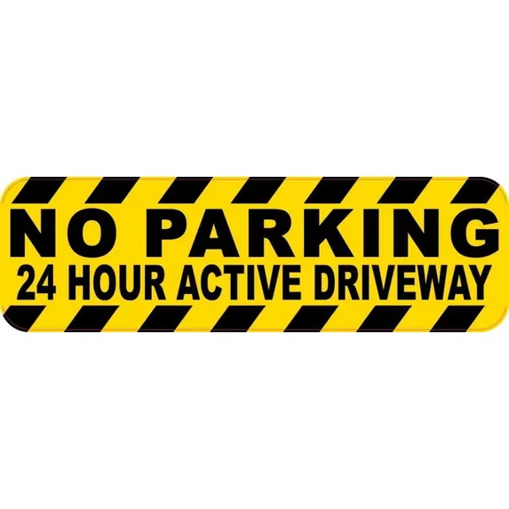 DOPASTICKER No Parking Sticker Phone Sticker, Latop Sticker, Lover Gift ...