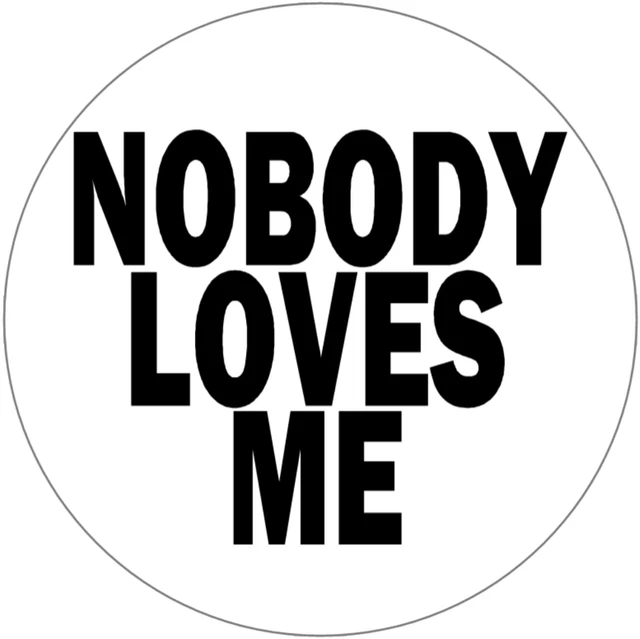 DOPASTICKER Nobody Loves Me Sticker Phone Decal Water Bottle Stickers ...