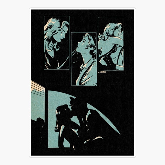 DOPASTICKER Noir 02 Sticker, Phone Sticker Car Stickers, Birthday Gift ...