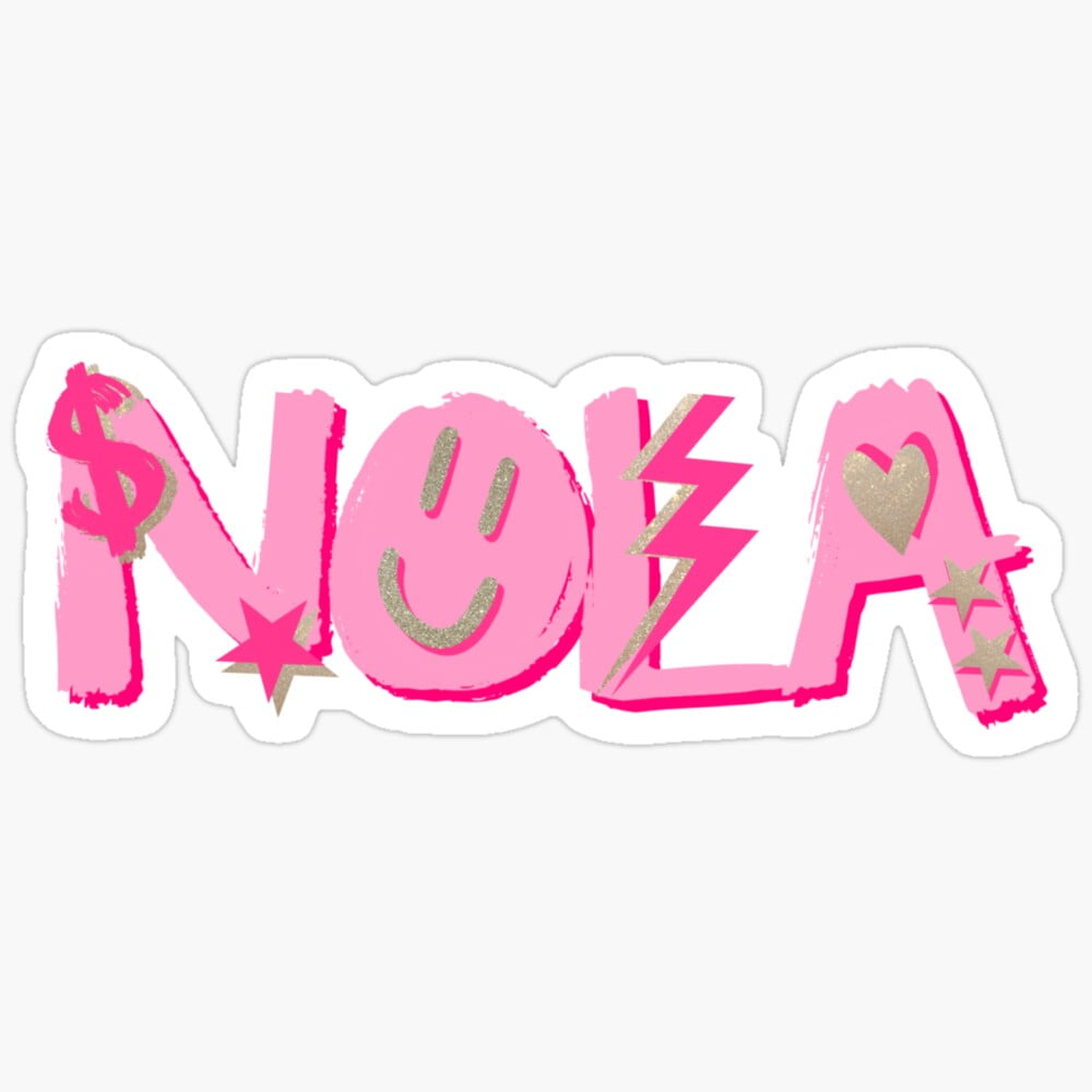 DOPASTICKER Nola Name - Perfect Birthday Gift Everyone Phone Decal ...