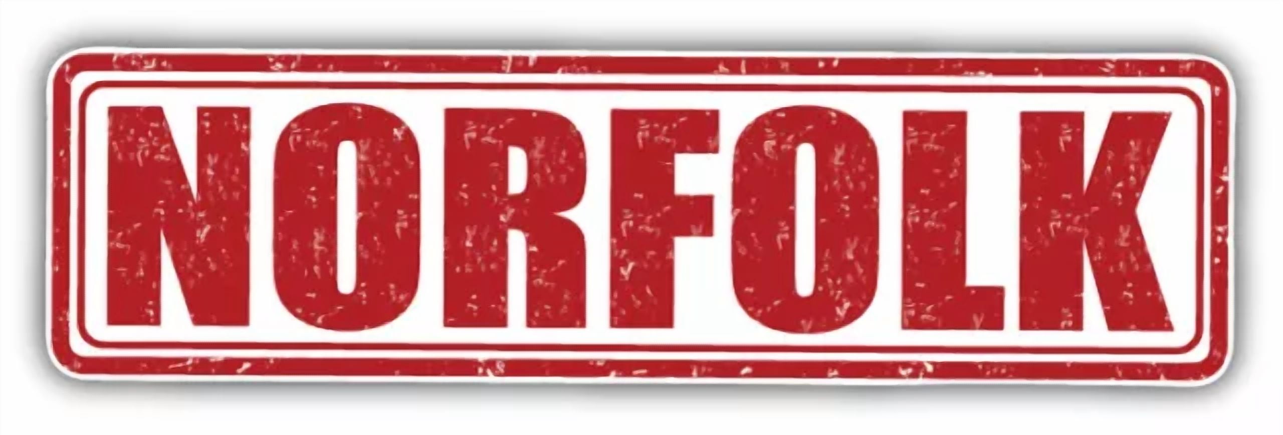 DOPASTICKER Norfolk City Usa Grunge Car Sticker Phone Decal Water ...