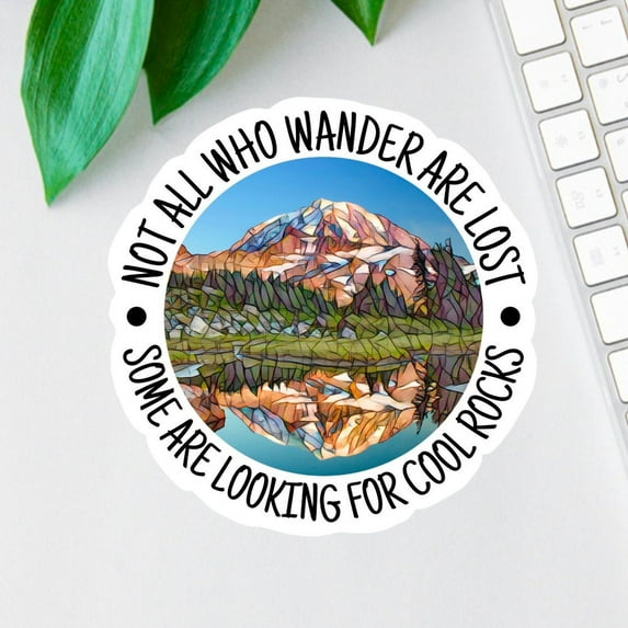 DOPASTICKER Not All Who Wander Are Lost Sticker, Hunter Sticker, Easily ...