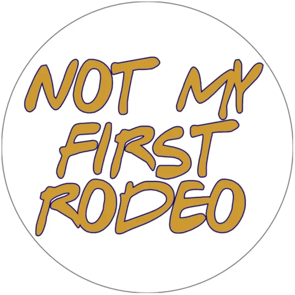 DOPASTICKER Not My First Rodeo Phone Decal Water Bottle Stickers, Cars ...