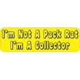 DOPASTICKER Not Pack Rat Collector Sticker Win Sticker Phone Sticker ...