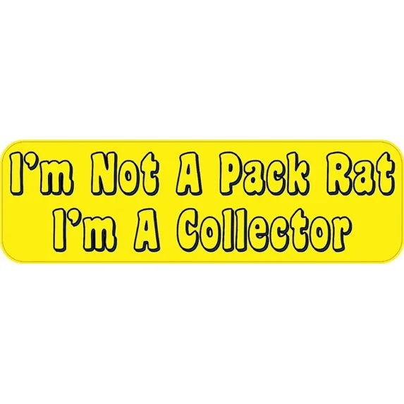 DOPASTICKER Not Pack Rat Collector Sticker Win Sticker Phone Sticker ...