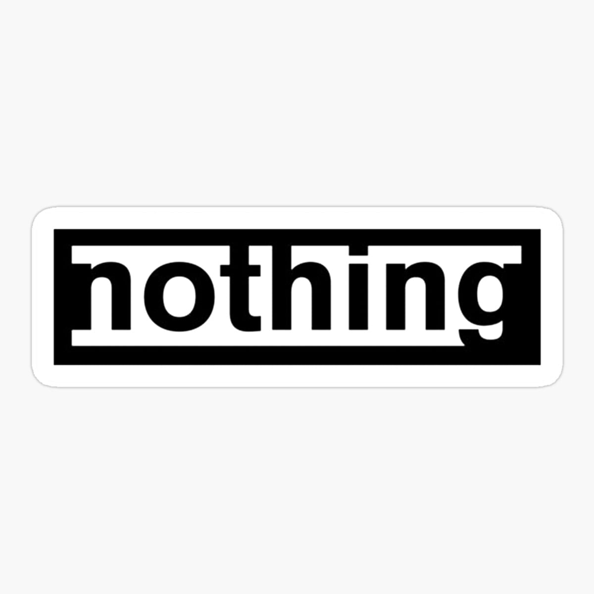 DOPASTICKER Nothing Sticker, Phone Sticker Car Stickers, Birthday Gift ...