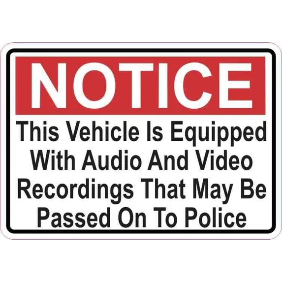 DOPASTICKER Notice Audio And Video Recordings May Be Passed On To ...
