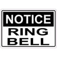 DOPASTICKER Notice Ring Bell Sticker Phone Sticker, Latop Sticker ...