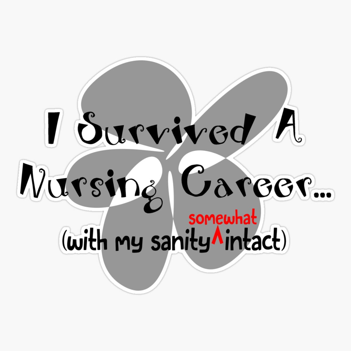 DOPASTICKER Nurse Retirement Sticker, Phone Sticker Car Stickers ...