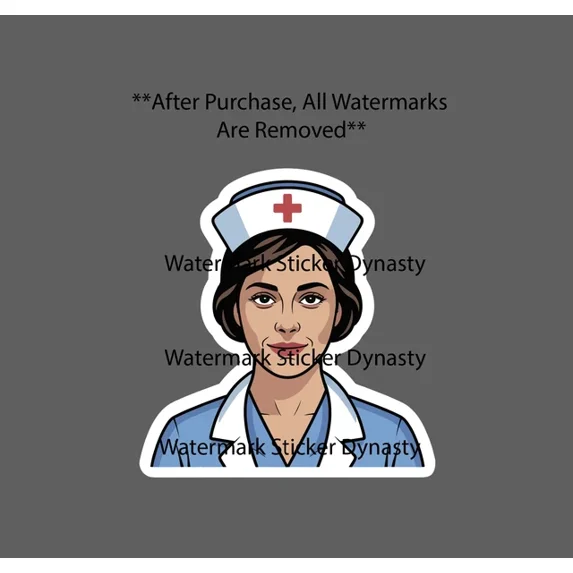 DOPASTICKER Nurse Sticker Rn Bsn Medical Hospital Health Sticker Phone ...