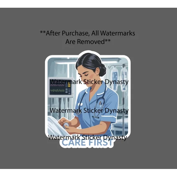 DOPASTICKER Nurse Sticker Rn Bsn Quote Hospital Health Care Sticker ...