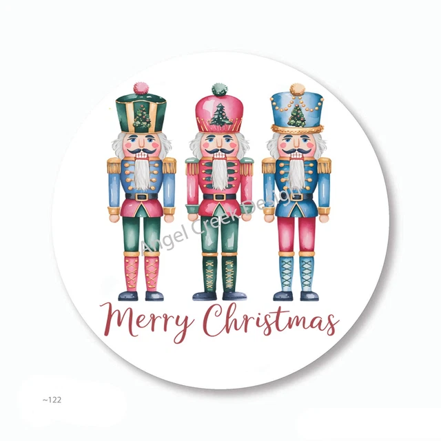DOPASTICKER Nutcrackers Merry Chri.Stm.As Scrapbook Stickers Holiday ...