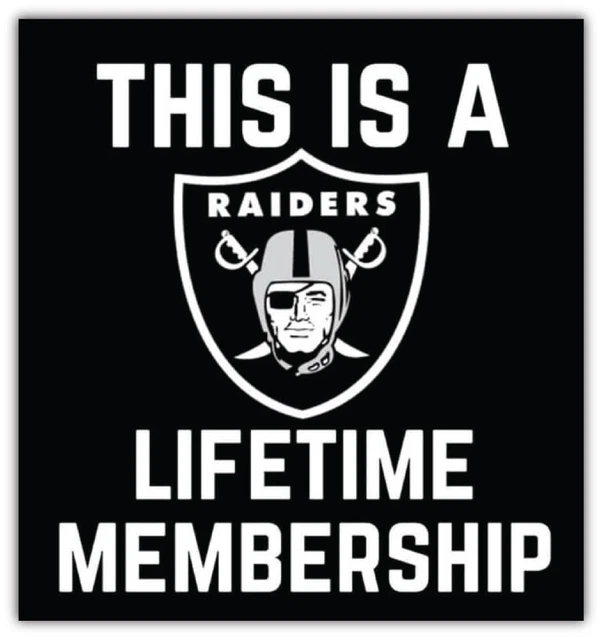 DOPASTICKER Oakland Raiders Football Logo Sport Car Sticker Phone Water ...