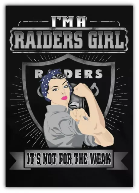 DOPASTICKER Oakland Raiders Girl Sticker Decal Phone Decal Water Bottle ...