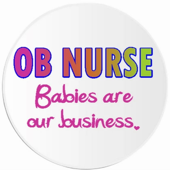 DOPASTICKER Ob Nurse Babies Are Our Business Phone Decal Water Bottle ...