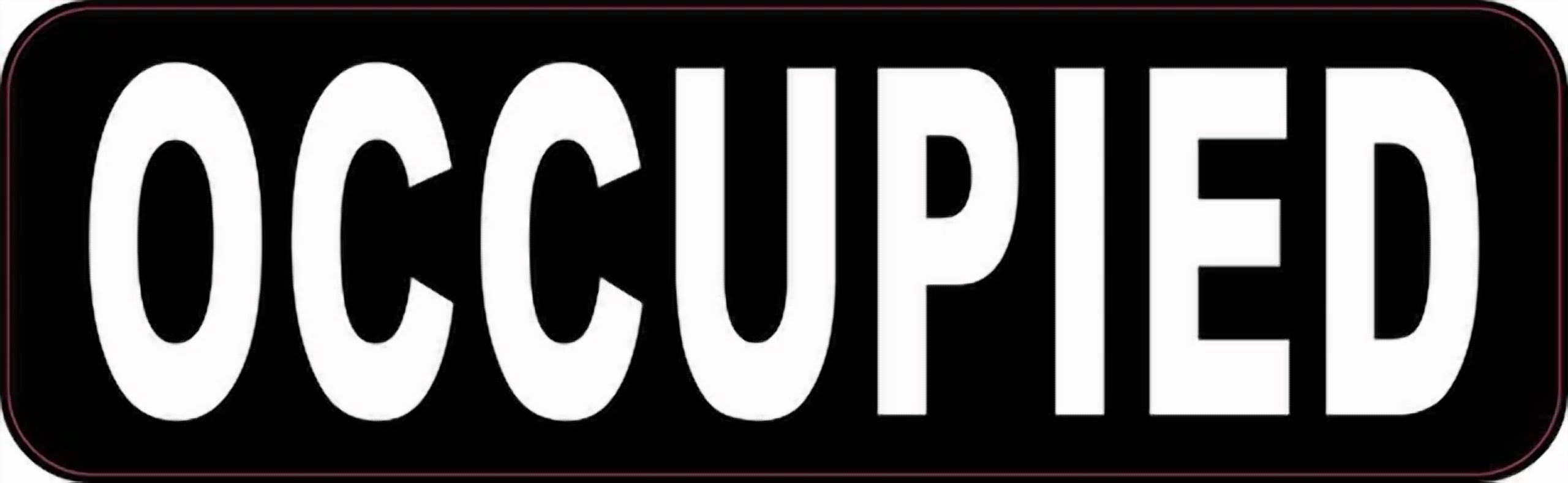 DOPASTICKER Occupied Sticker Phone Sticker, Latop Sticker, Lover Gift ...