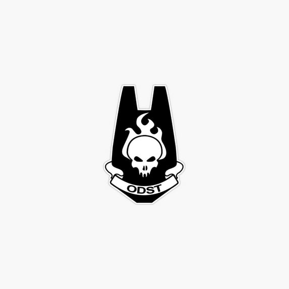 DOPASTICKER Odst Sticker, Phone Sticker Water Bottle Sticker Car ...