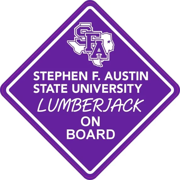 DOPASTICKER Official Licensed Sfa Lumberjack On Board Sticker Phone ...