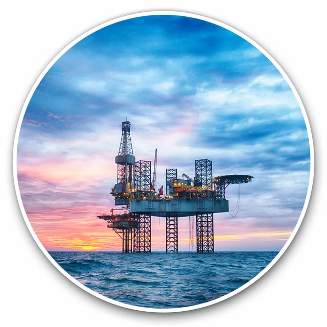 DOPASTICKER Offshore Jack Up Rig Oil Industry Cool Gift Decorative ...