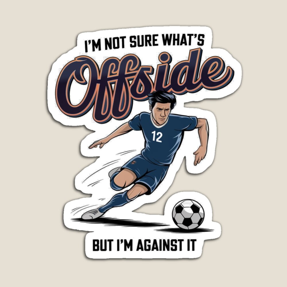 DOPASTICKER Offside - Football - Soccer - Referee - Goal Sticker - 6864 ...