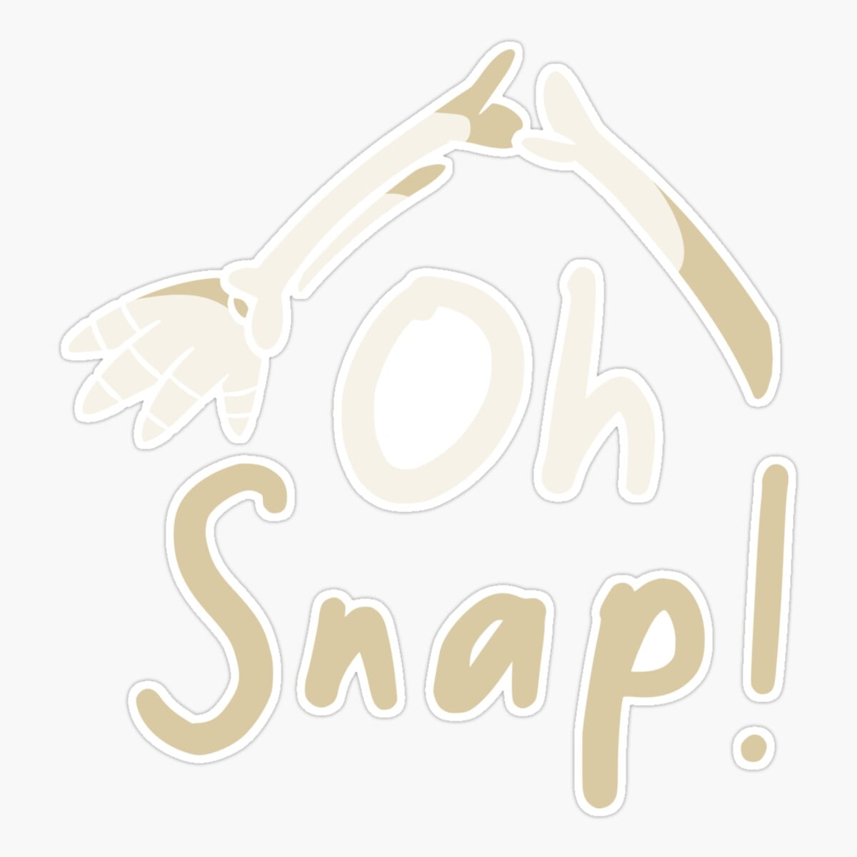 DOPASTICKER Oh Snap - Broken Arm Xray Orthopedic Surgeon Doctor Sticker ...